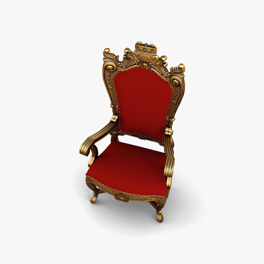 3D Royal Throne - TurboSquid 1895355
