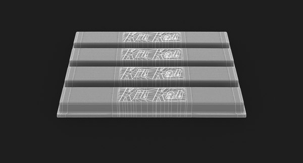 3ds realistic kit kat milk