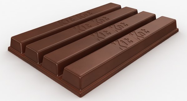 3ds realistic kit kat milk