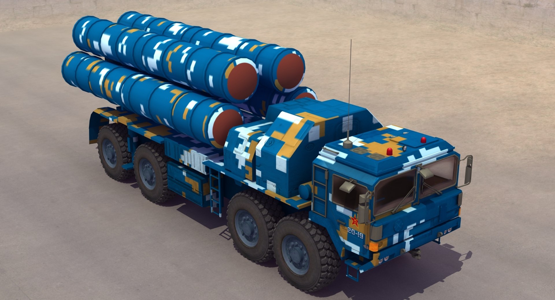 Hq9 Hong Qi Sam 3d 3ds