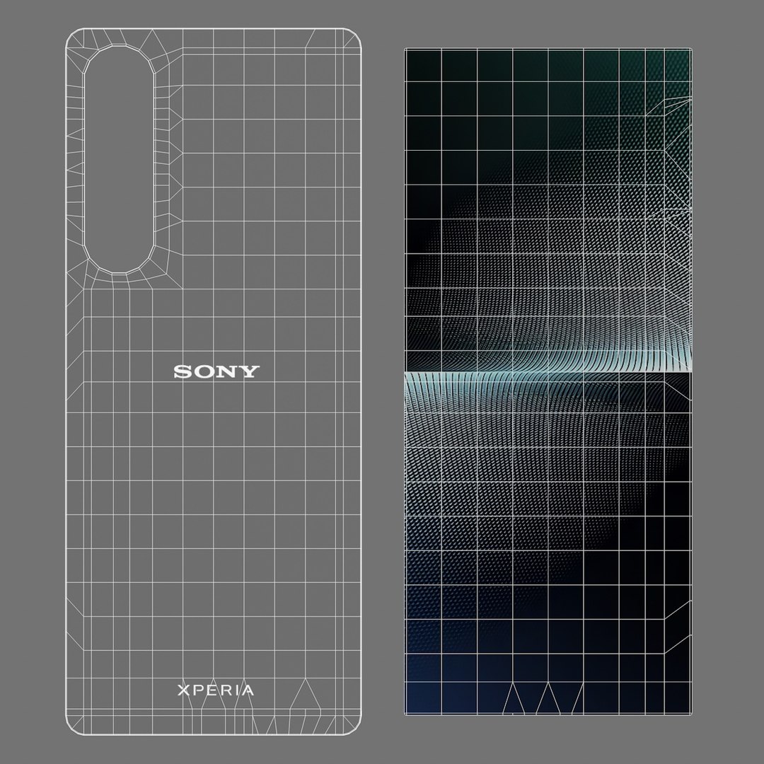 3D model Sony Xperia 1 MK V Black - TurboSquid 2069933