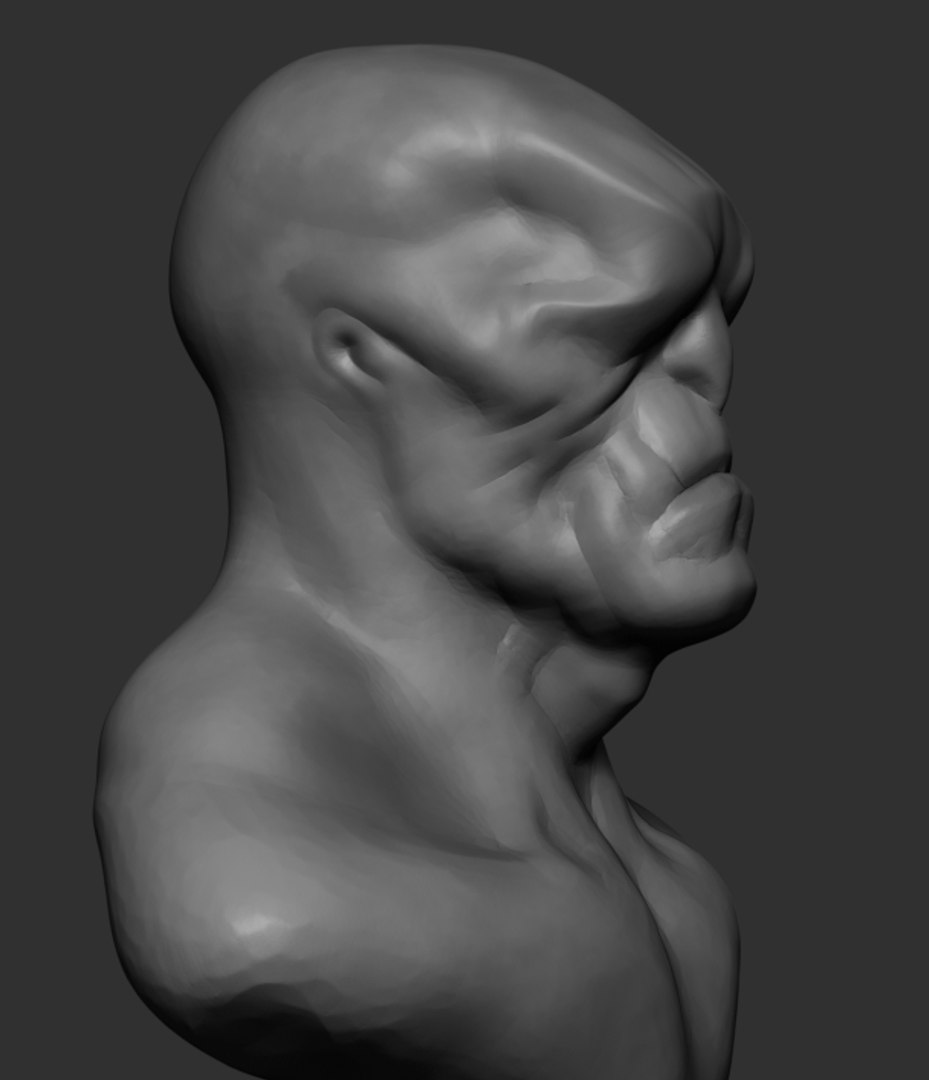 Creature Head Reference 3D - TurboSquid 1314269
