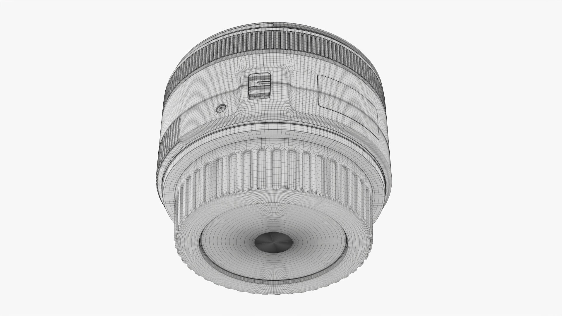 3D Canon DSLR EF 50mm f1.8 STM Lens model - TurboSquid 1725425