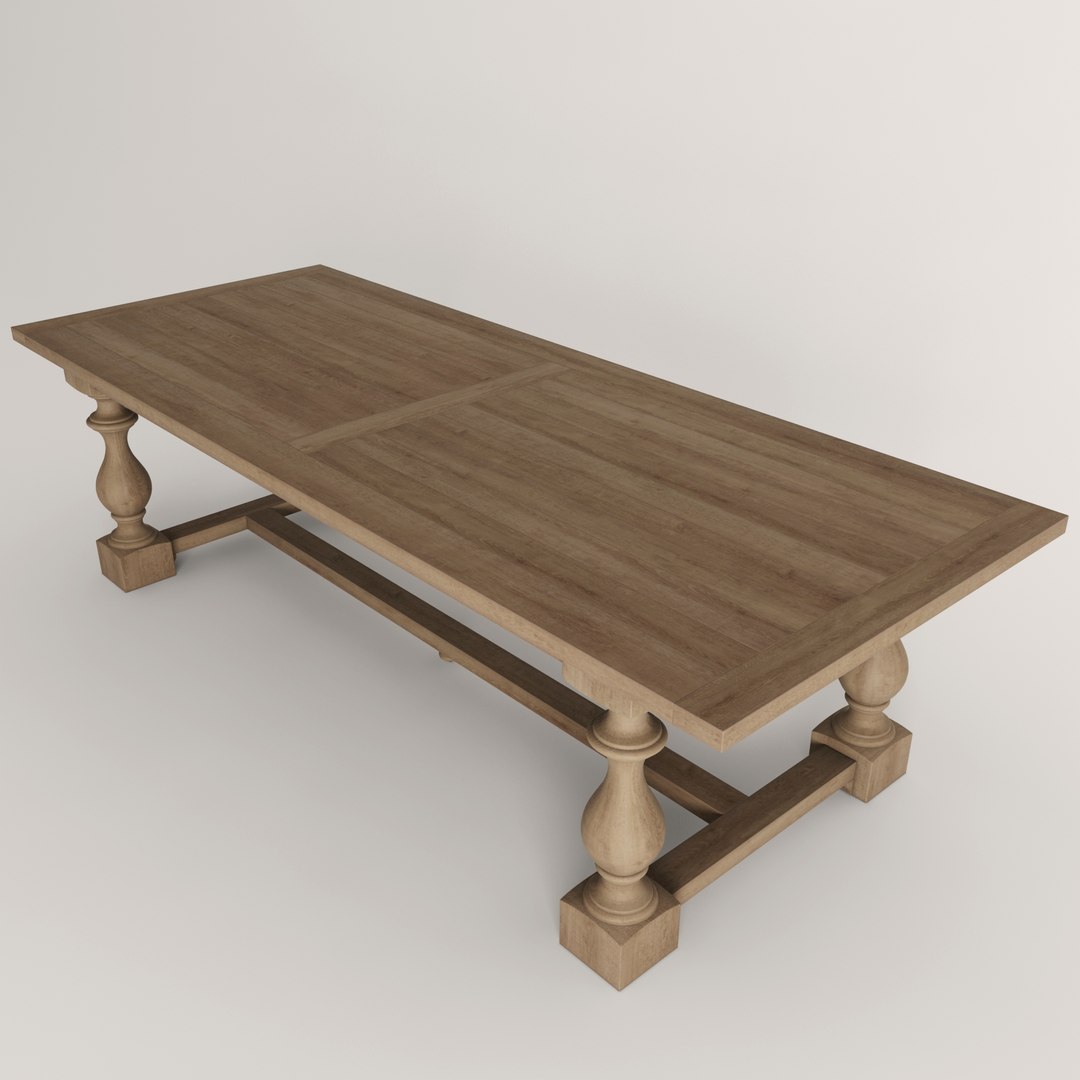 3d model tables monasteries