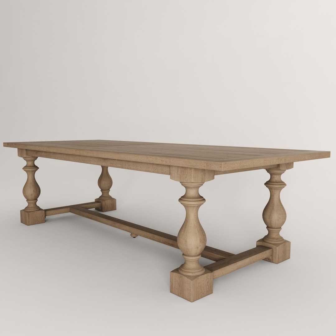 3d model tables monasteries