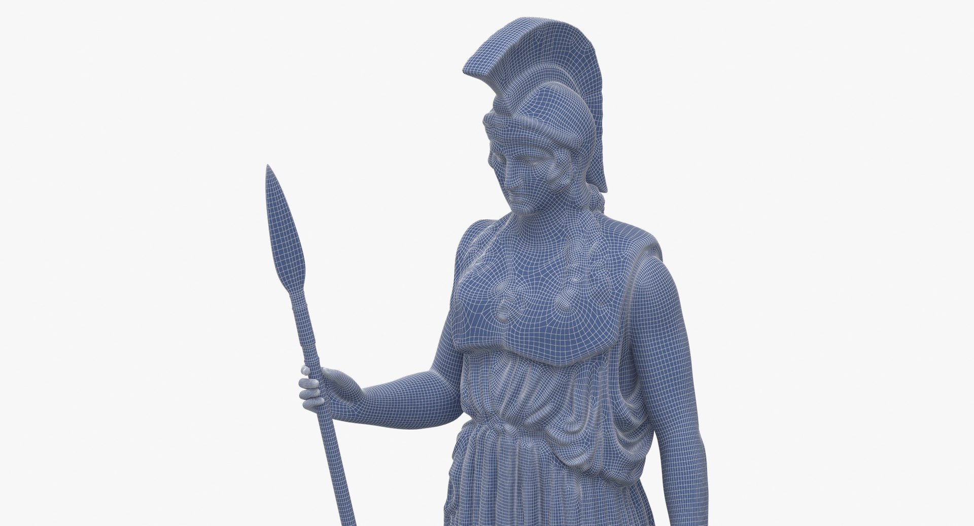 Roman Athena Statue model - TurboSquid 2165104