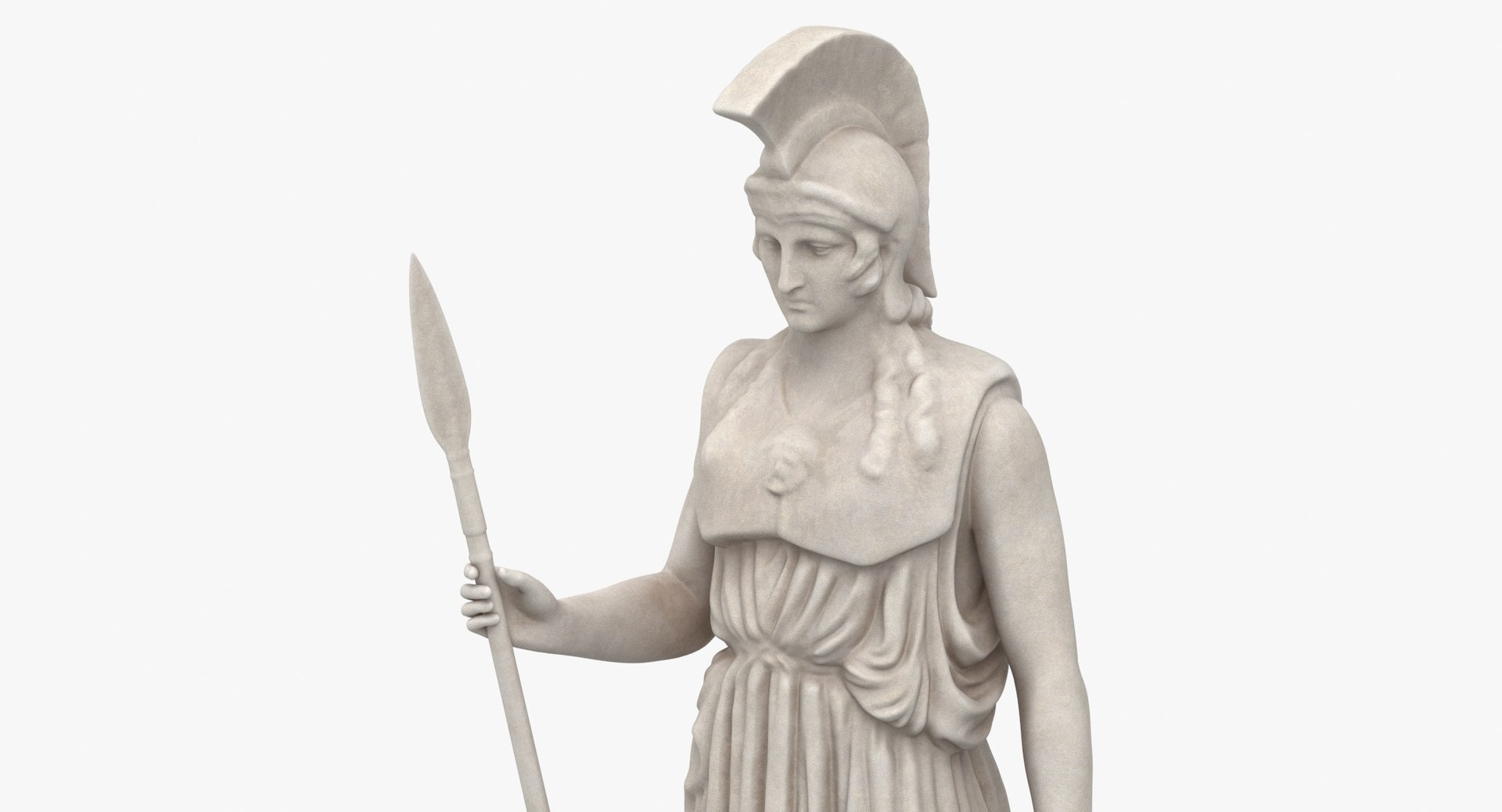 Roman Athena Statue model - TurboSquid 2165104