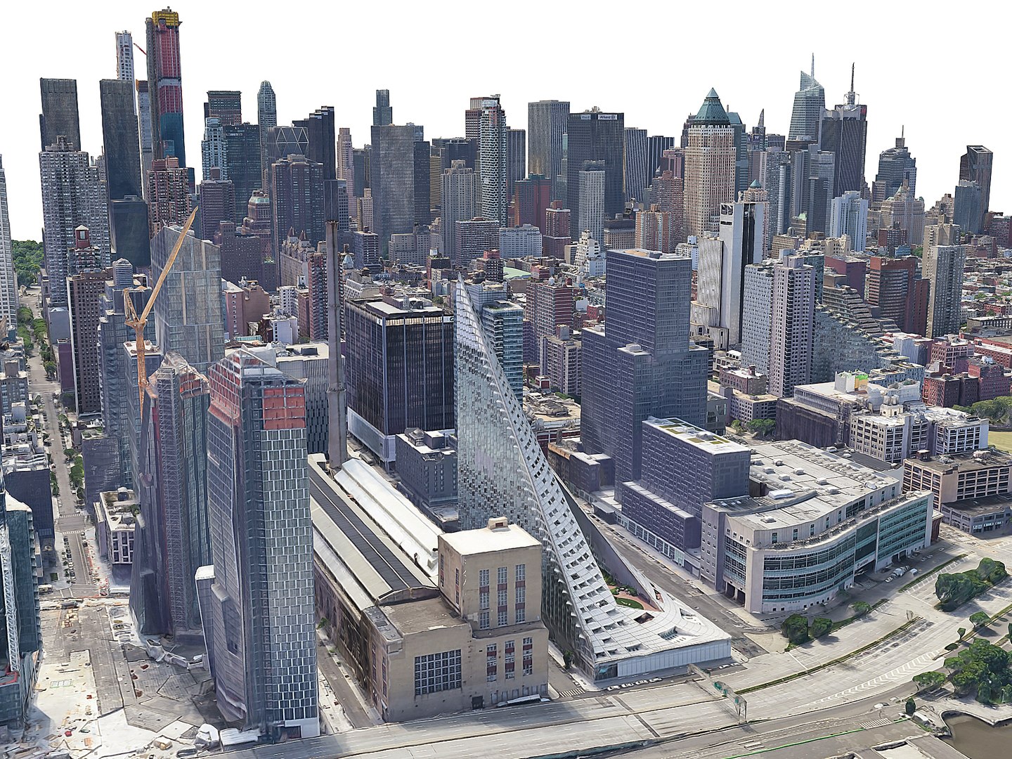 3D New York City Manhattan Model - TurboSquid 1592293