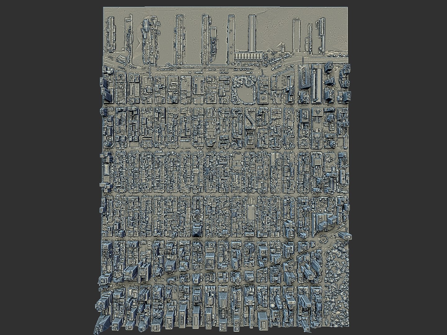 3D New York City Manhattan Model - TurboSquid 1592293