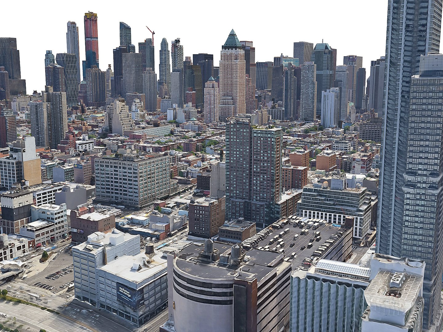 3D New York City Manhattan Model - TurboSquid 1592293