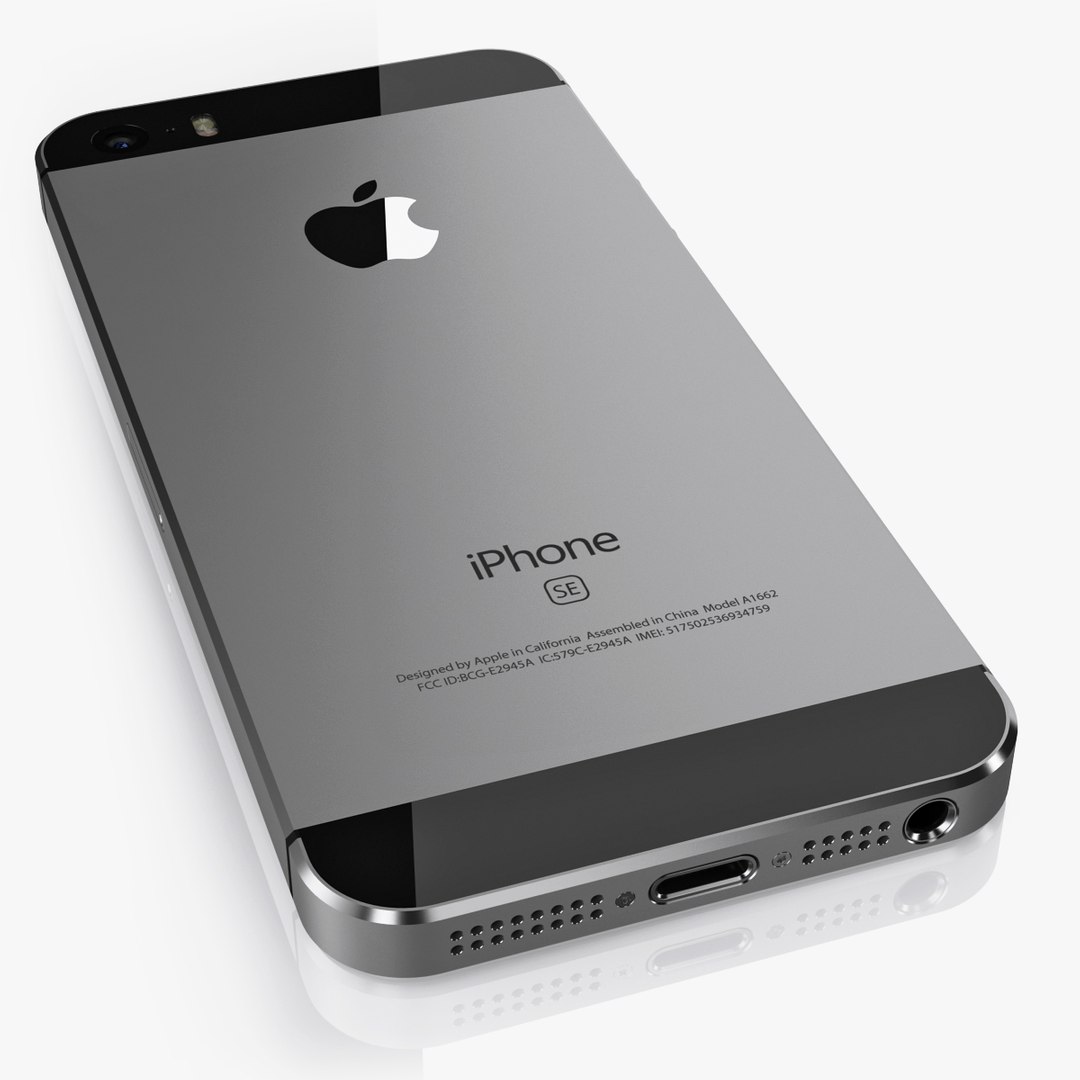 Iphone Se 3d Model