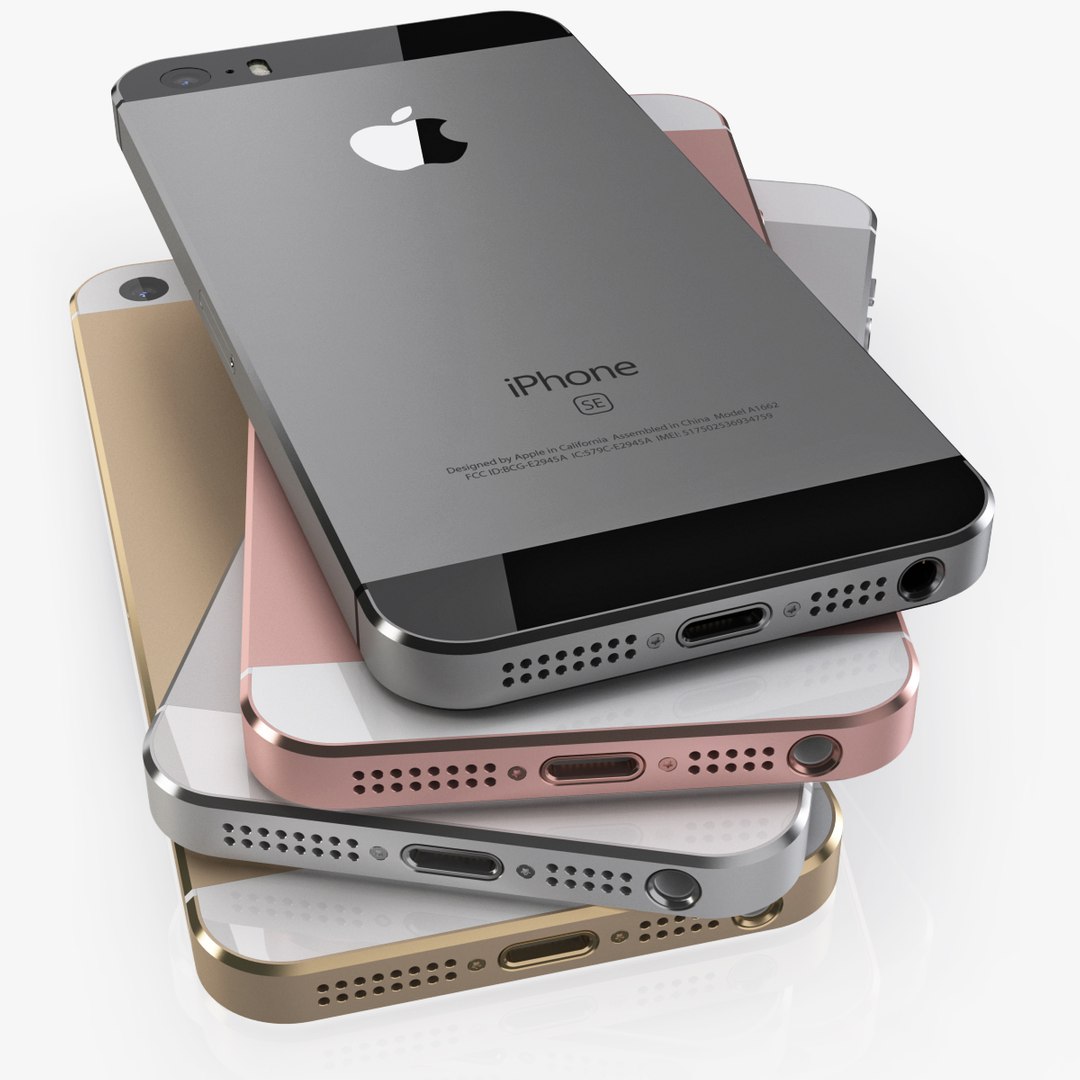 Iphone Se 3d Model