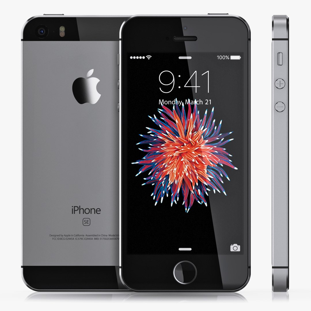 Iphone Se 3d Model