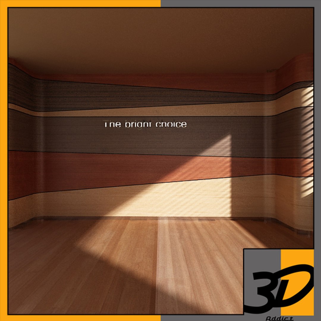 feature wall 3d model