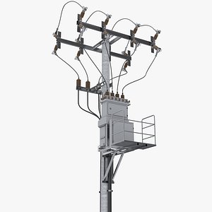 3D Powerline Models | TurboSquid