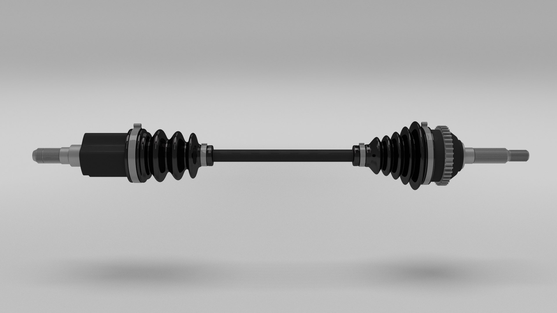 Half Shaft Parts 3d Obj