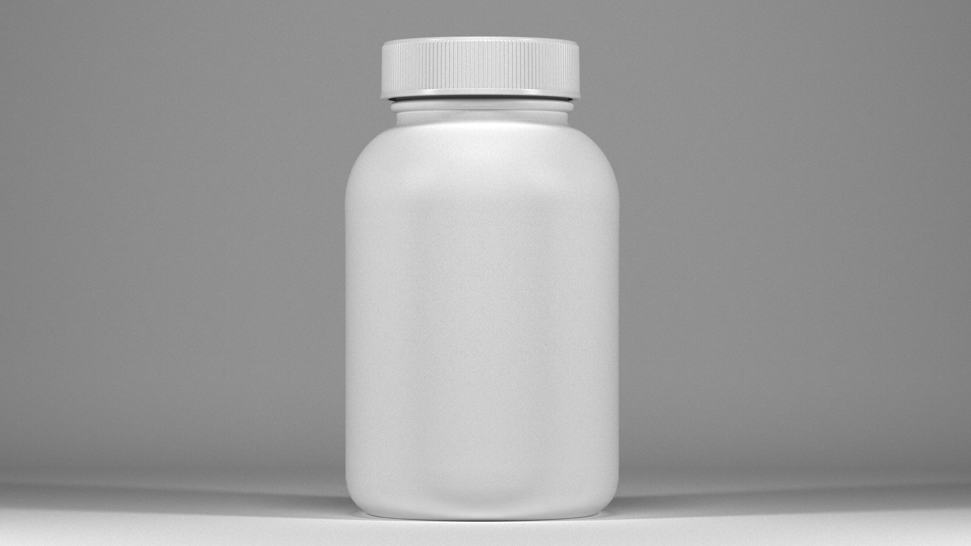 White Plastic Container model - TurboSquid 1981946