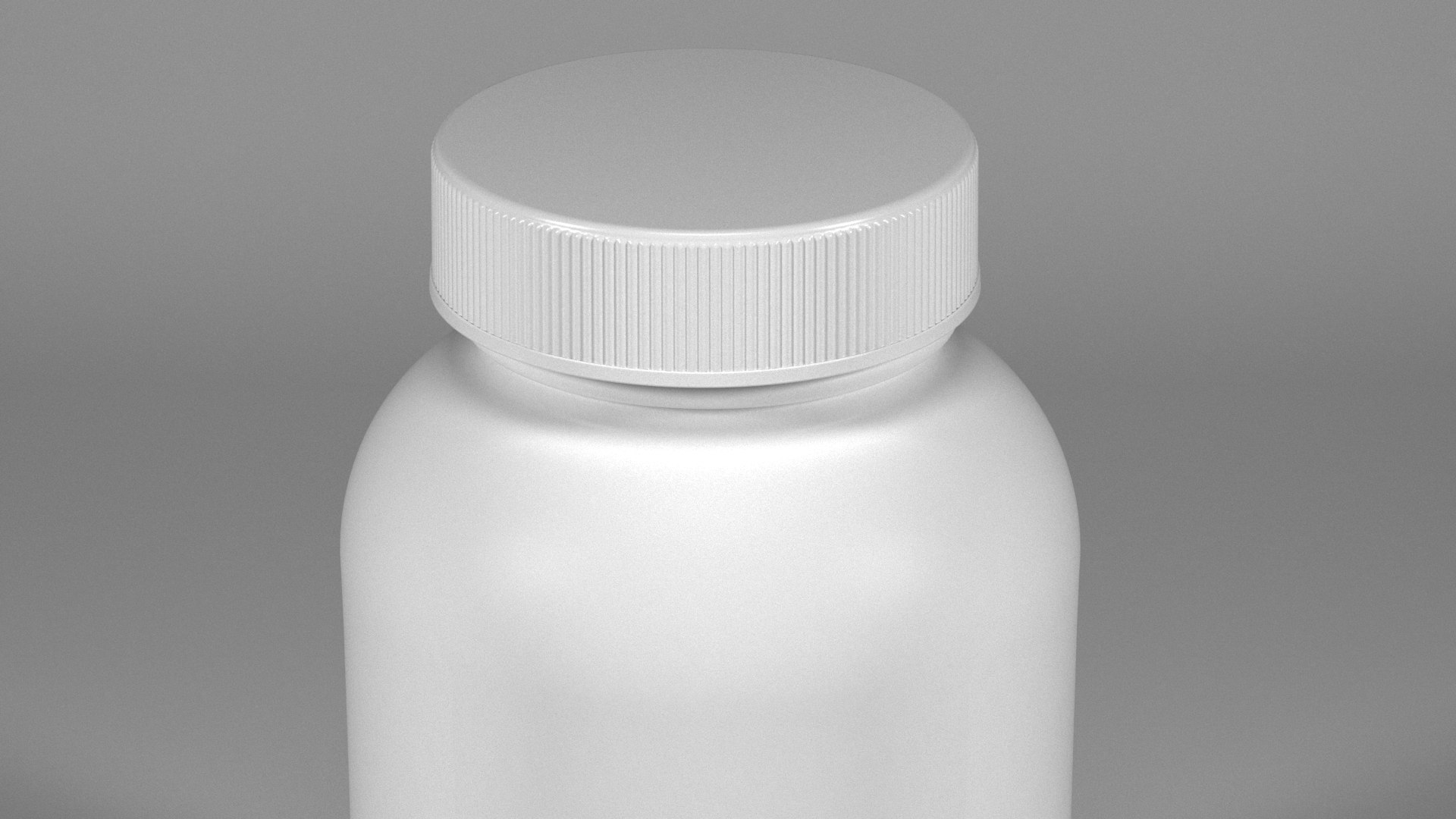 White Plastic Container model - TurboSquid 1981946