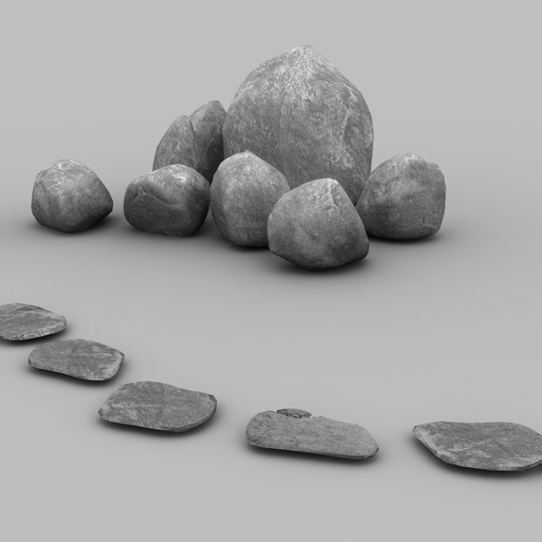 Stepping Stone 3D Models for Download | TurboSquid