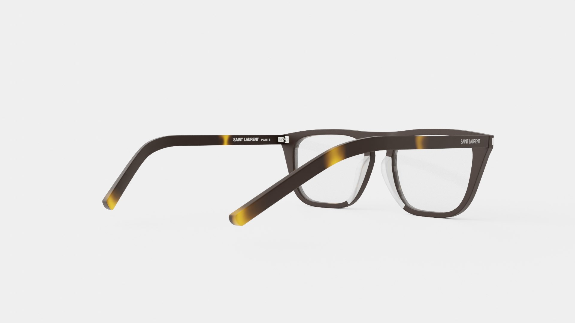 3D Saint Laurent - SL 343 002 Glasses - TurboSquid 2230961
