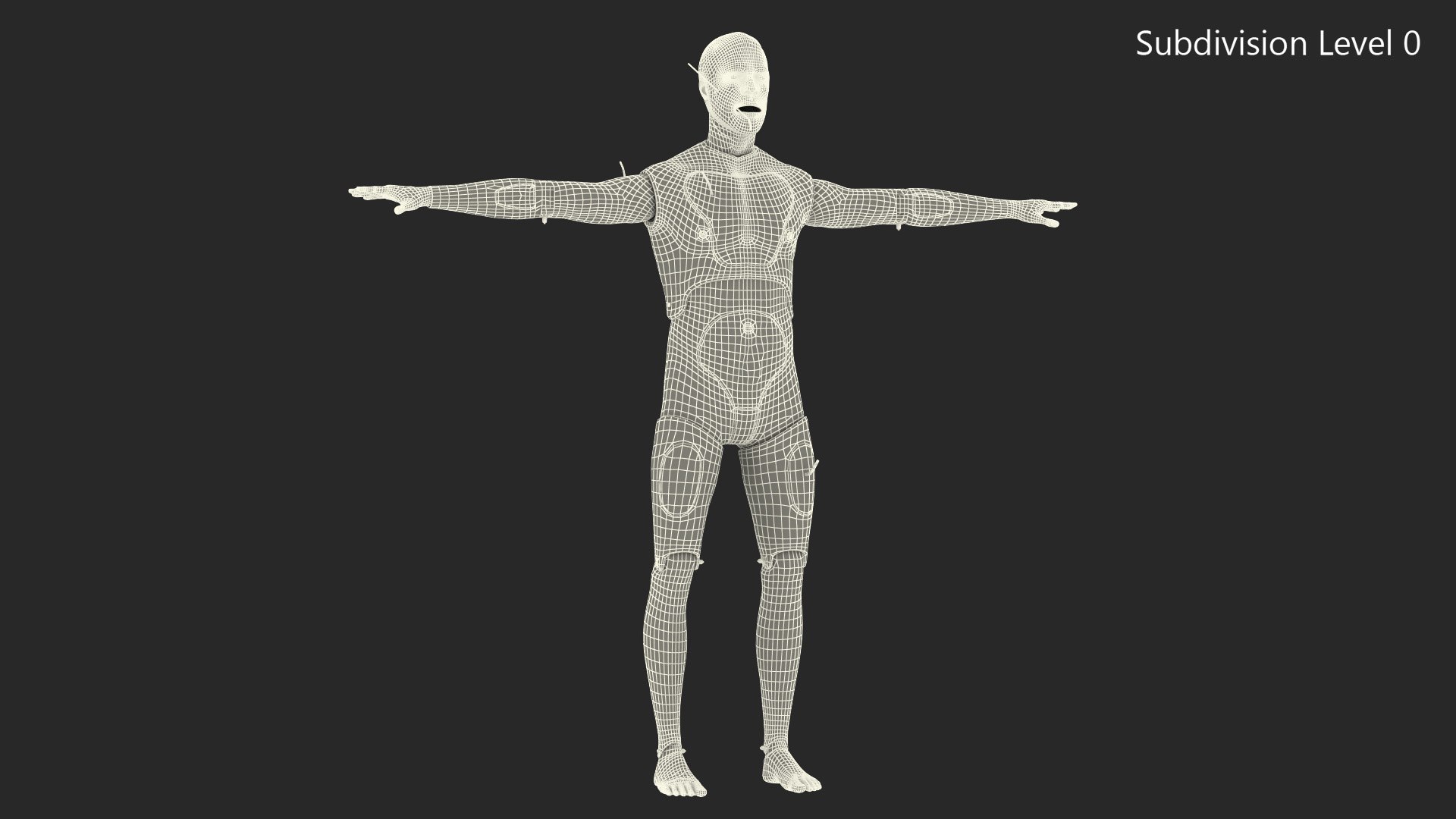 Trauma extrication manikin t-pose 3D model - TurboSquid 1513765