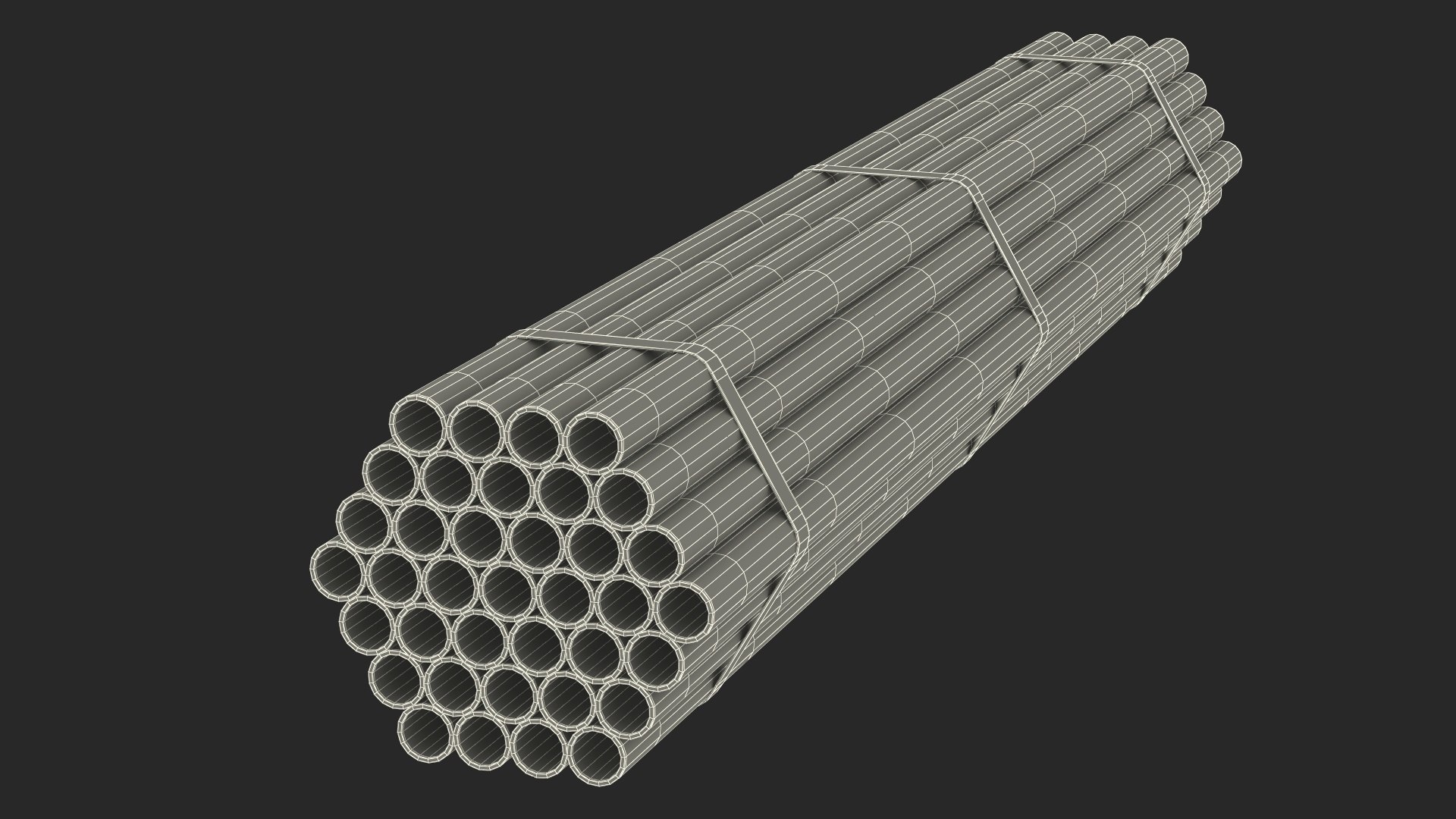 Plastic Pipes Bundle 2 Meters 3D Model - TurboSquid 2211502