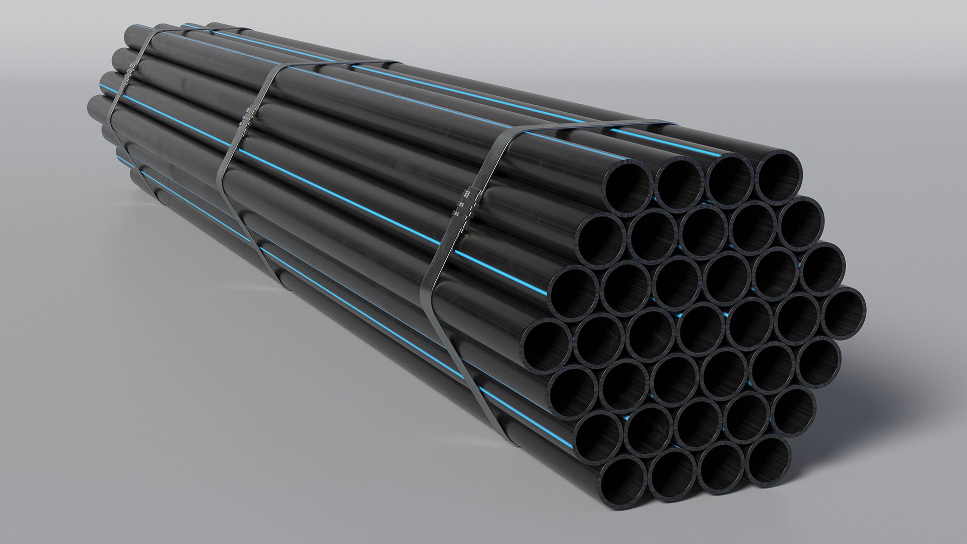Plastic Pipes Bundle 2 Meters 3D Model - TurboSquid 2211502