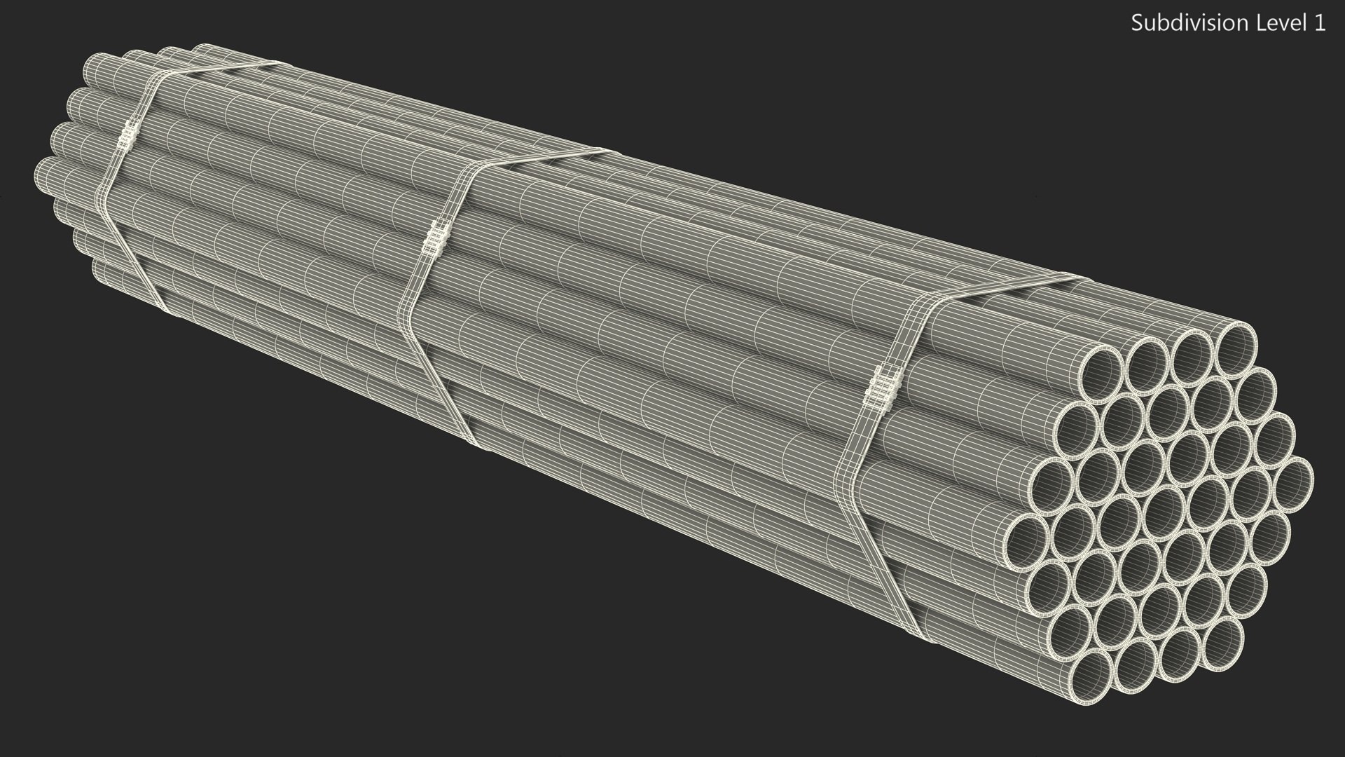 Plastic Pipes Bundle 2 Meters 3D Model - TurboSquid 2211502