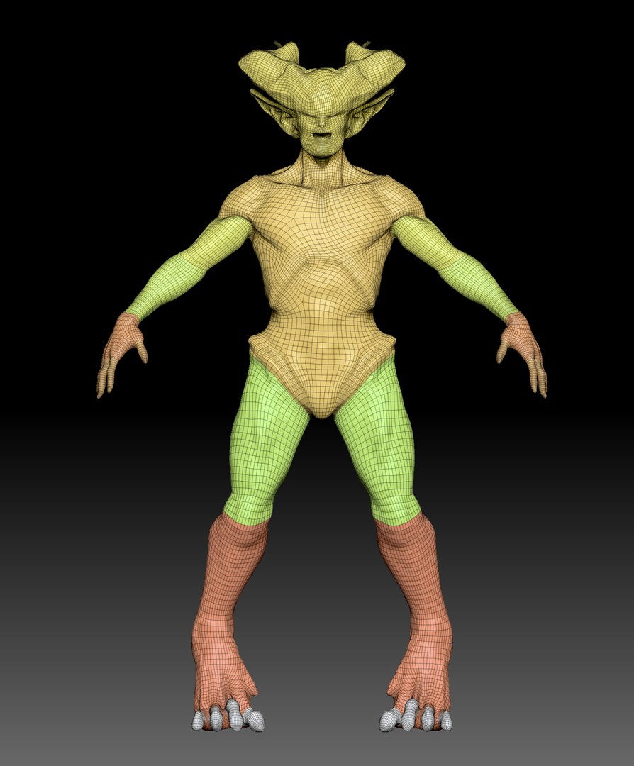 Demonic Character 3D Model - TurboSquid 1427140