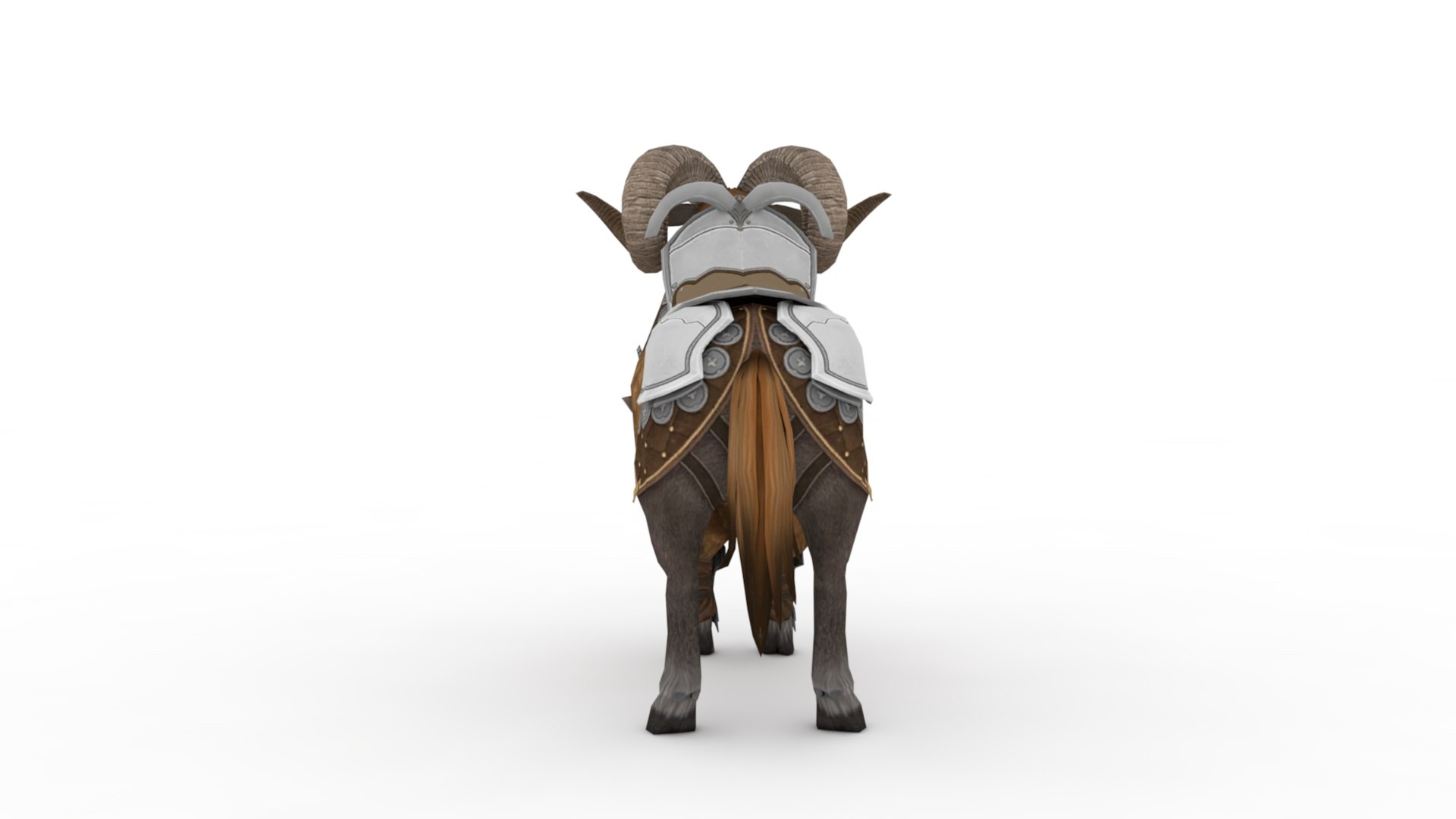 3D Mountain Goat Model - TurboSquid 2238782