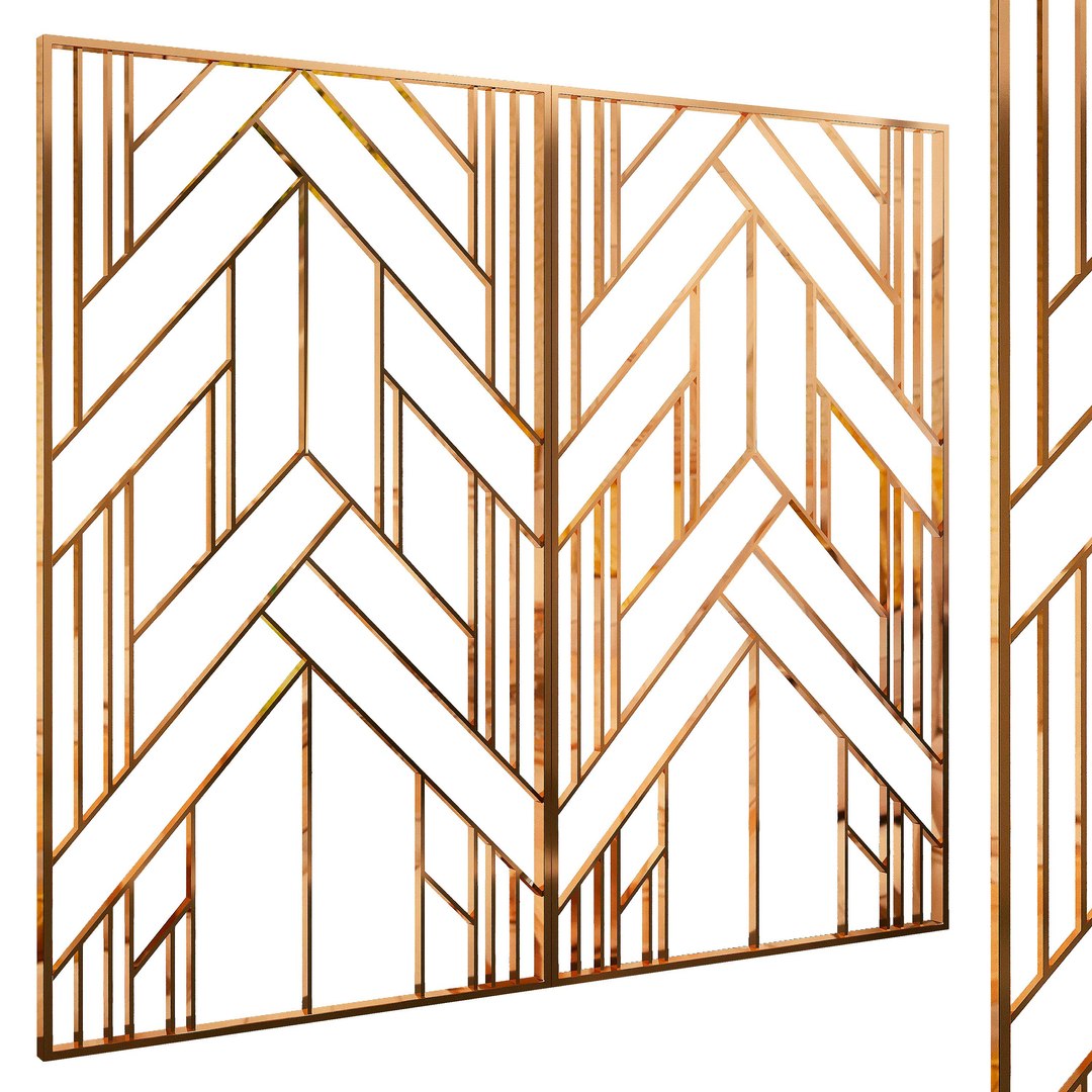 Decorative Partition Set 29 3D - TurboSquid 1446502