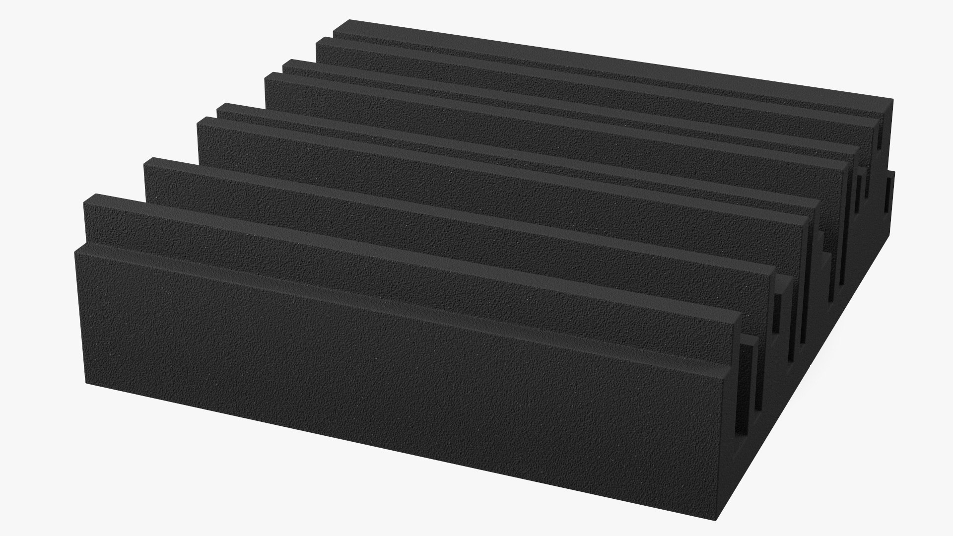 Sound Insulation Panel Black Model - TurboSquid 2070465