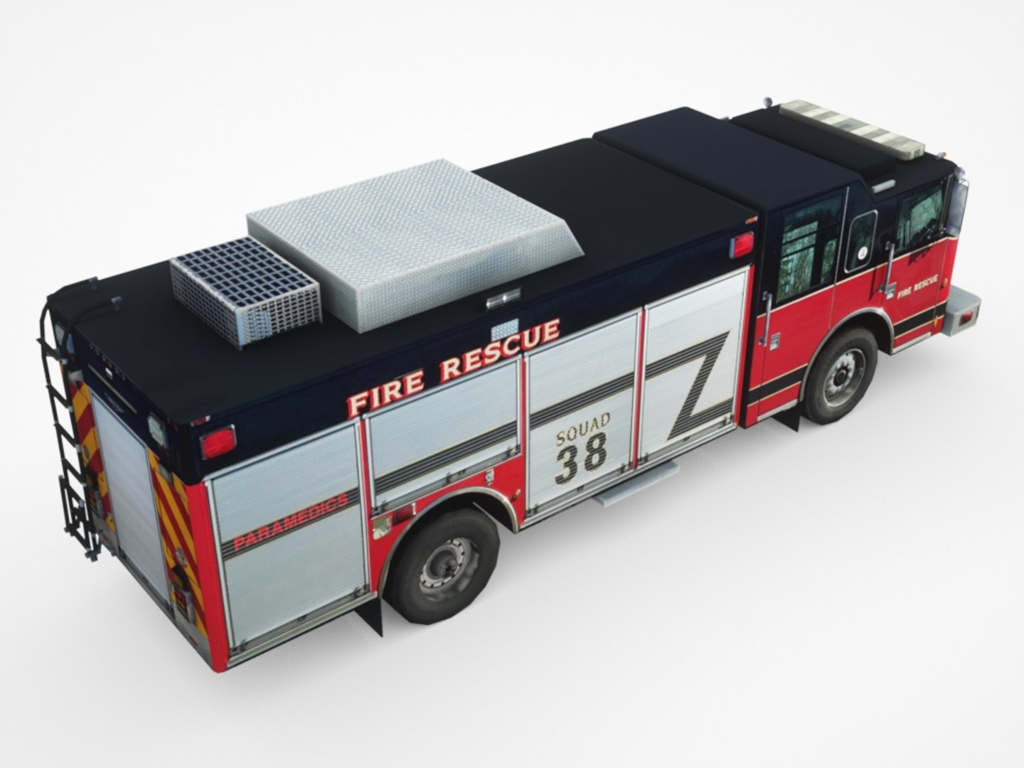 2006 pierce contender heavy truck 3D - TurboSquid 1378162