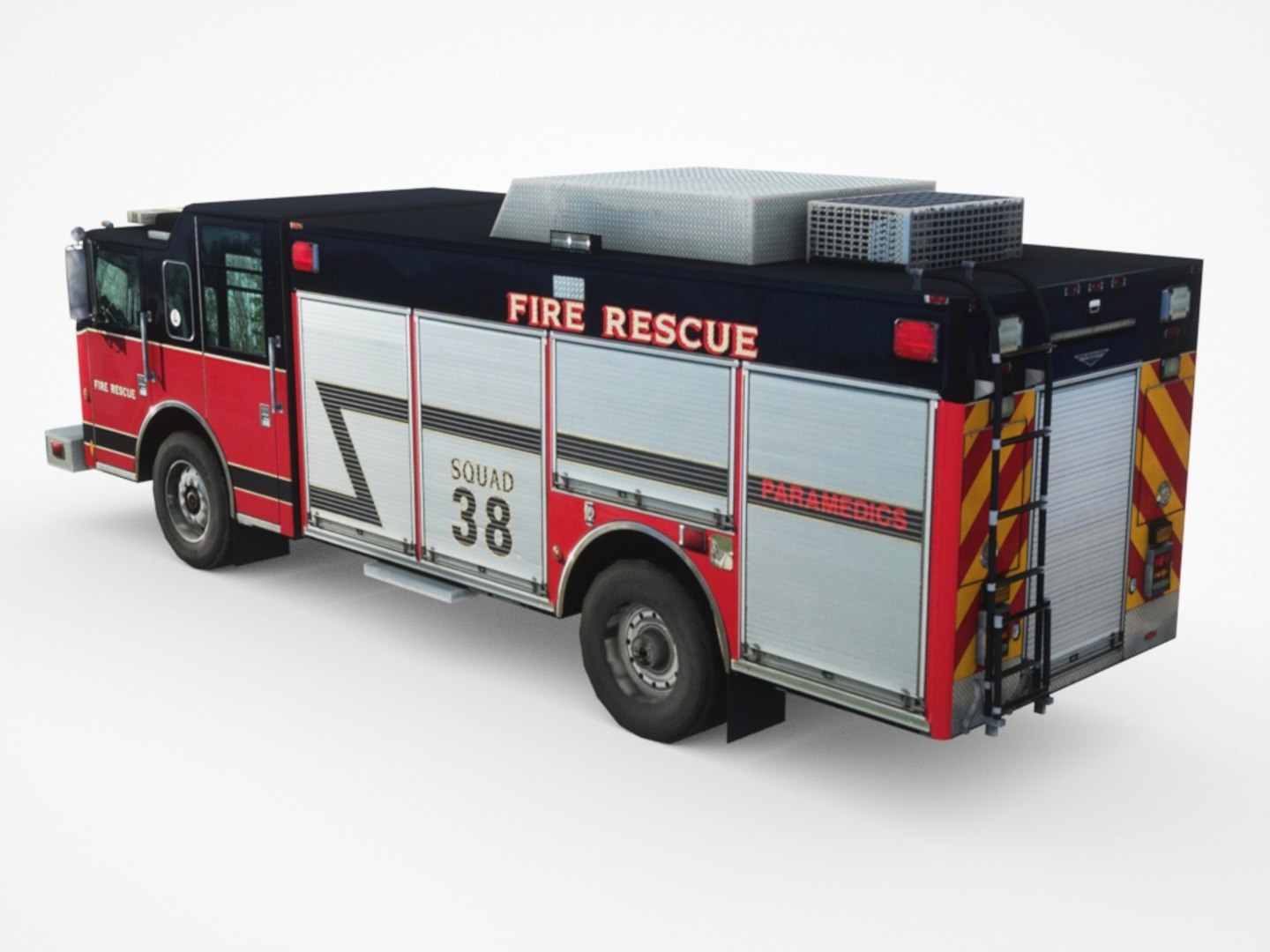 2006 pierce contender heavy truck 3D - TurboSquid 1378162