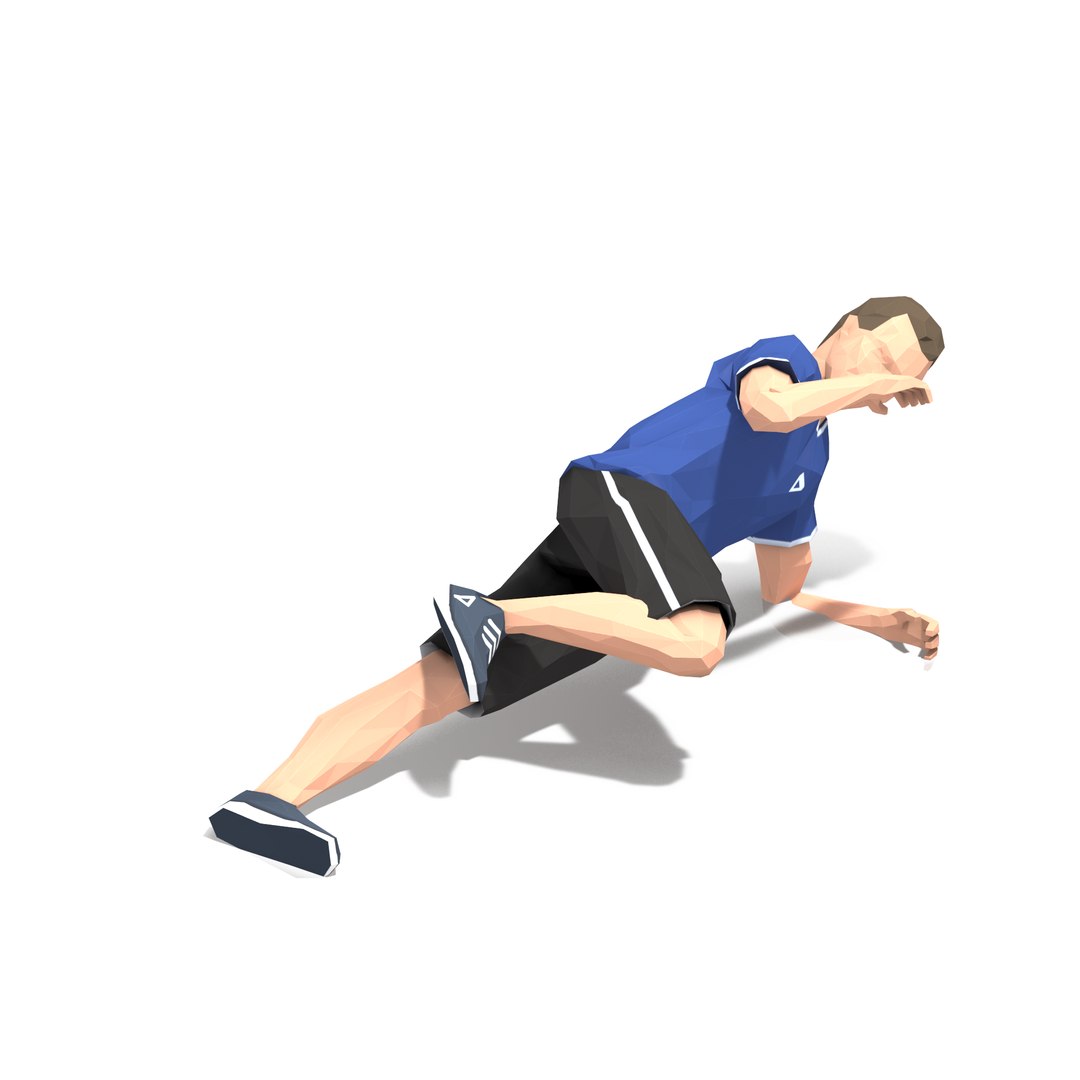 3D Exercise Man Model - TurboSquid 1706240
