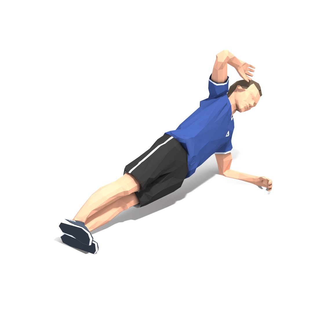 3D Exercise Man Model - TurboSquid 1706240