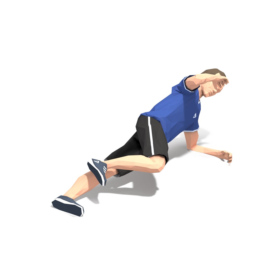 3D Exercise Man Model - TurboSquid 1706240