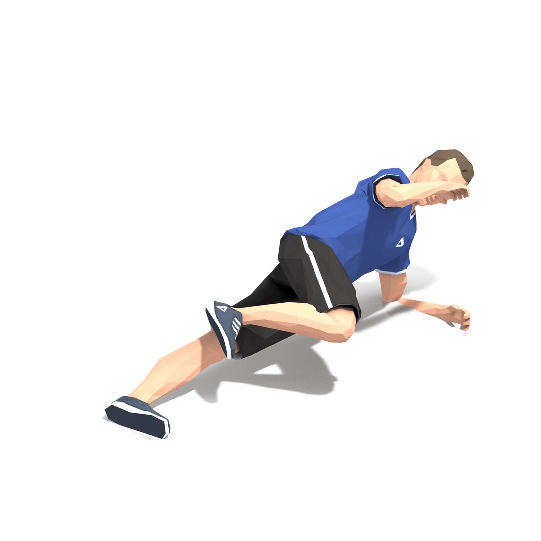 3D Exercise Man Model - TurboSquid 1706240