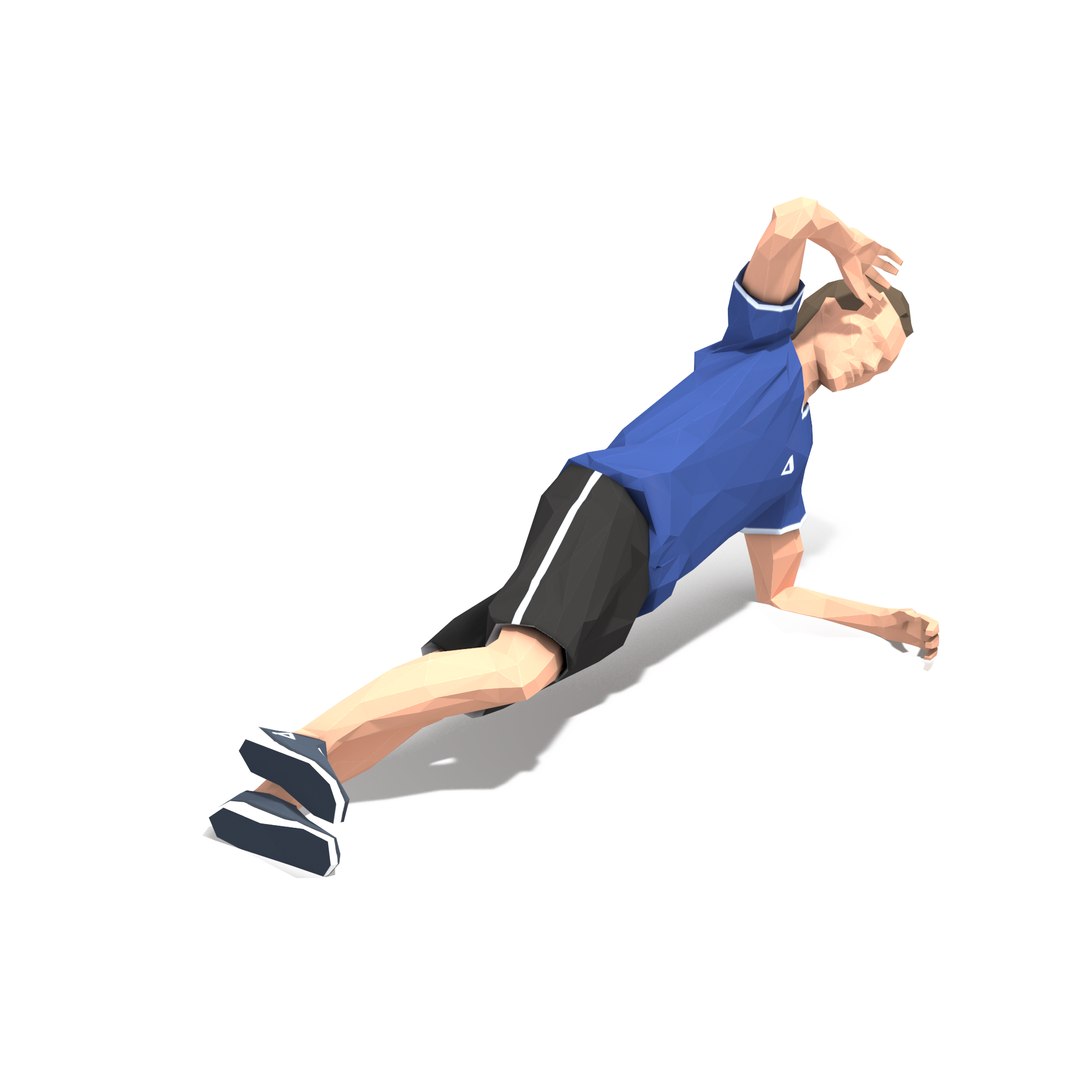 3D Exercise Man Model - TurboSquid 1706240