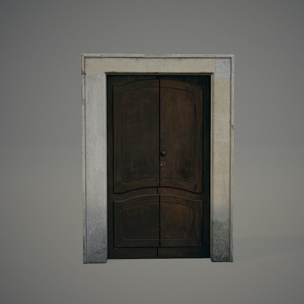 modèle 3D de Porte en bois - TurboSquid 1081944