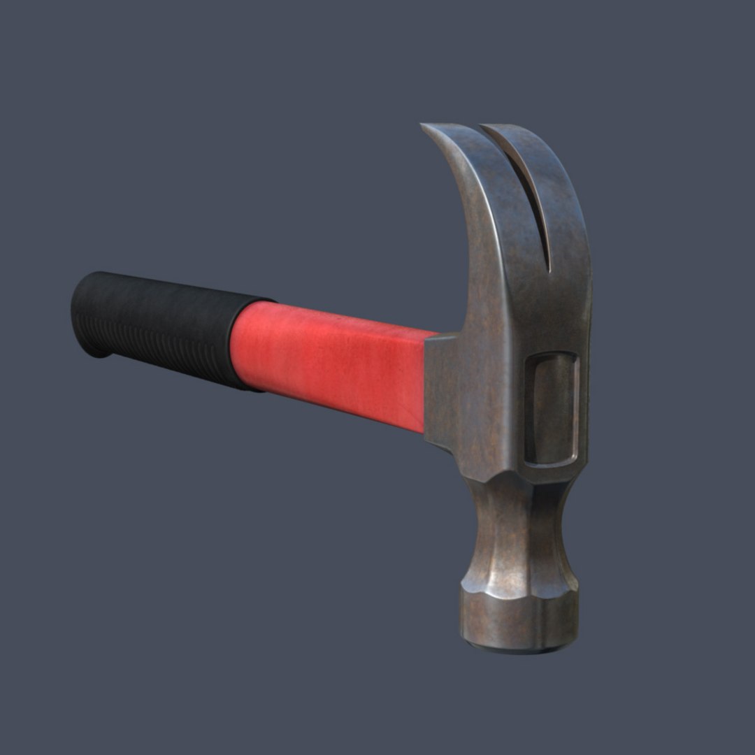 3d model hammer