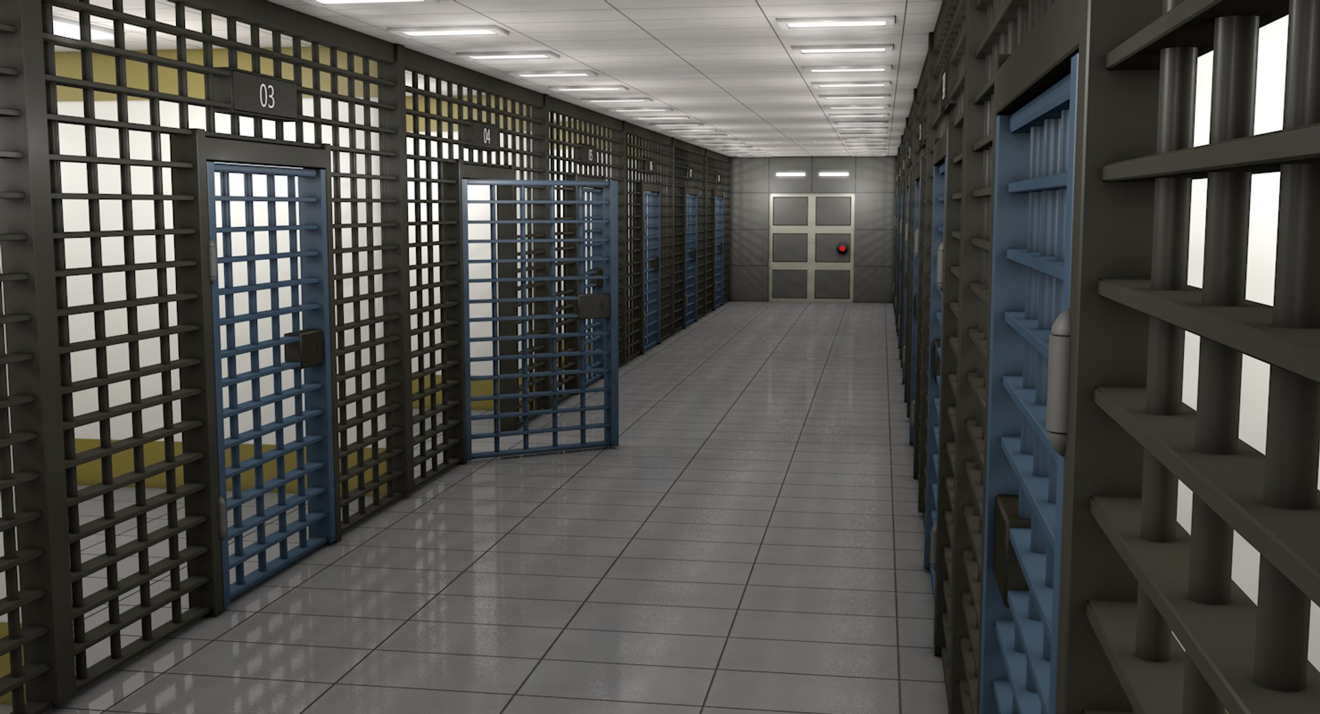 3D prison cell - TurboSquid 1549223
