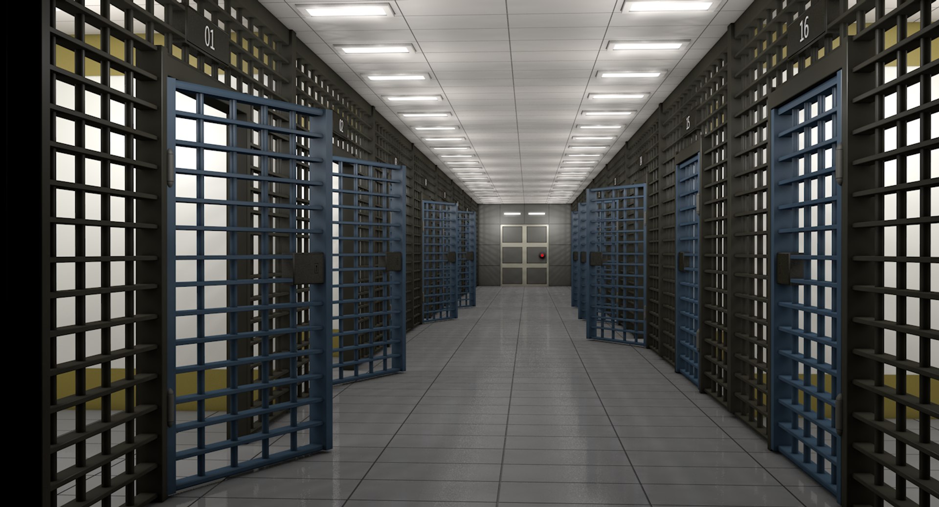 3D prison cell - TurboSquid 1549223