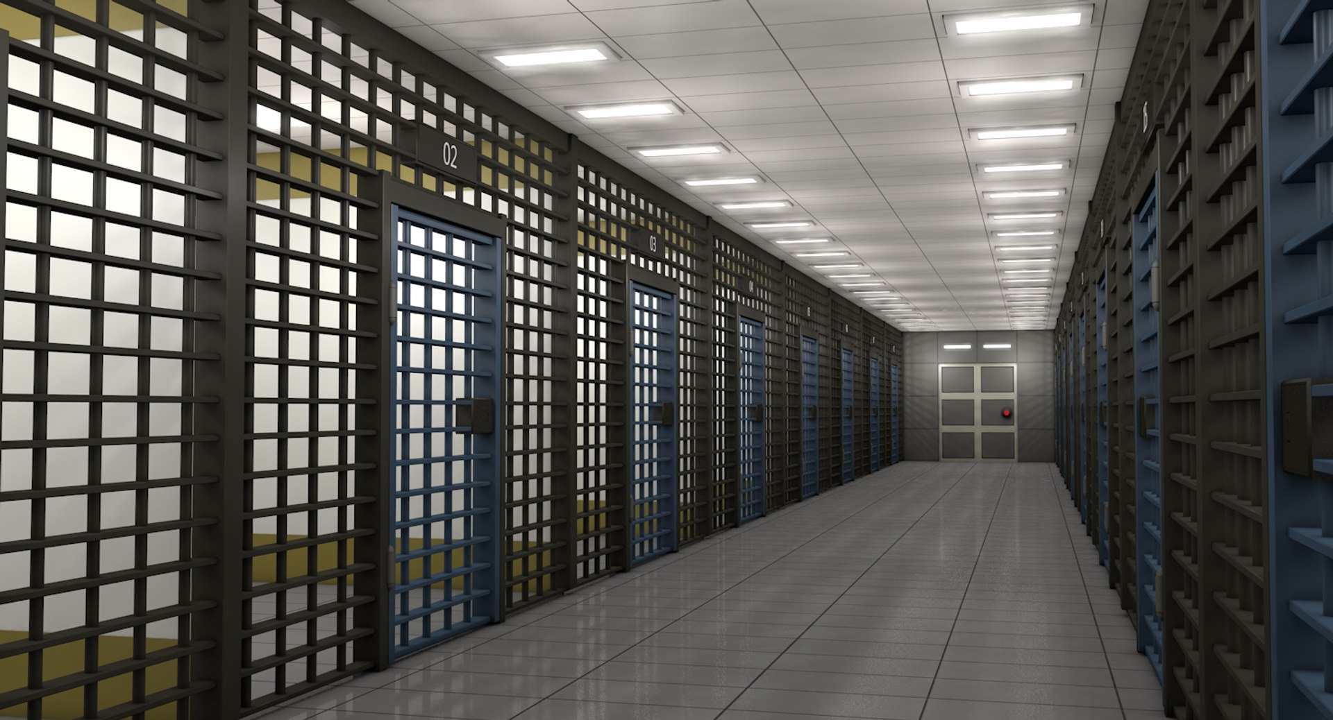 3D prison cell - TurboSquid 1549223