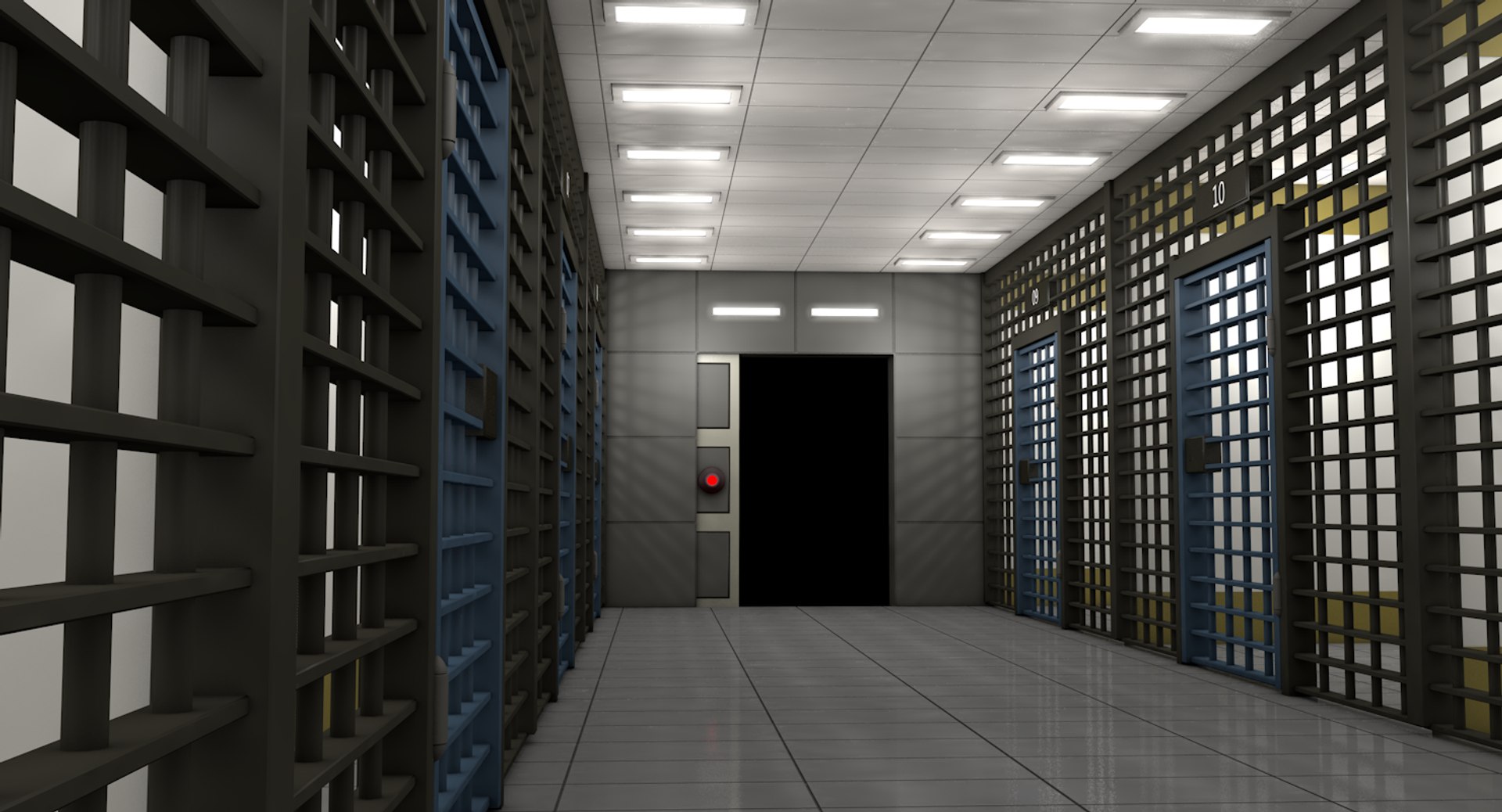 3D prison cell - TurboSquid 1549223