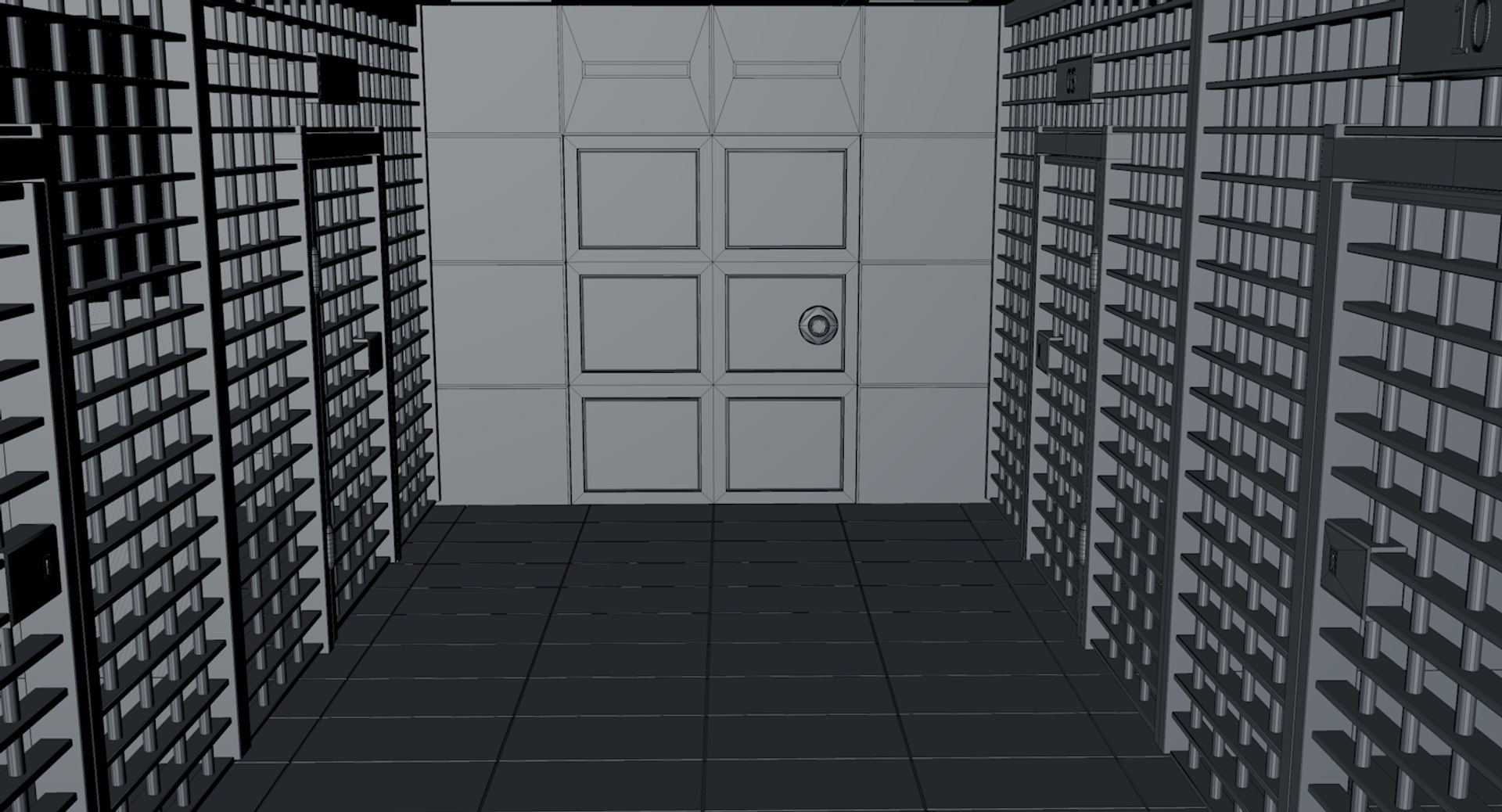 3D prison cell - TurboSquid 1549223