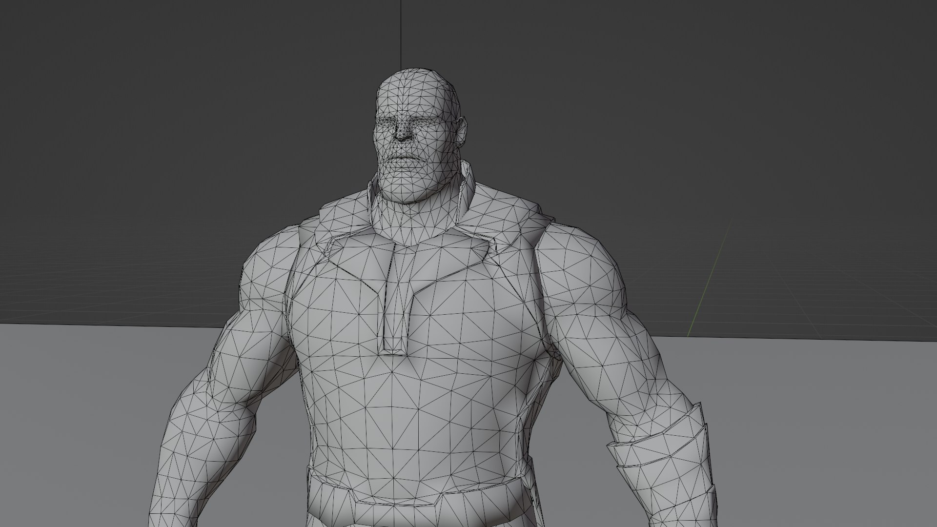 3D Low Poly Thanos 3D Model - Fully Textured And Printable Model ...