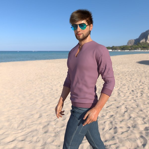 Stylish Man 3D model - TurboSquid 1733637