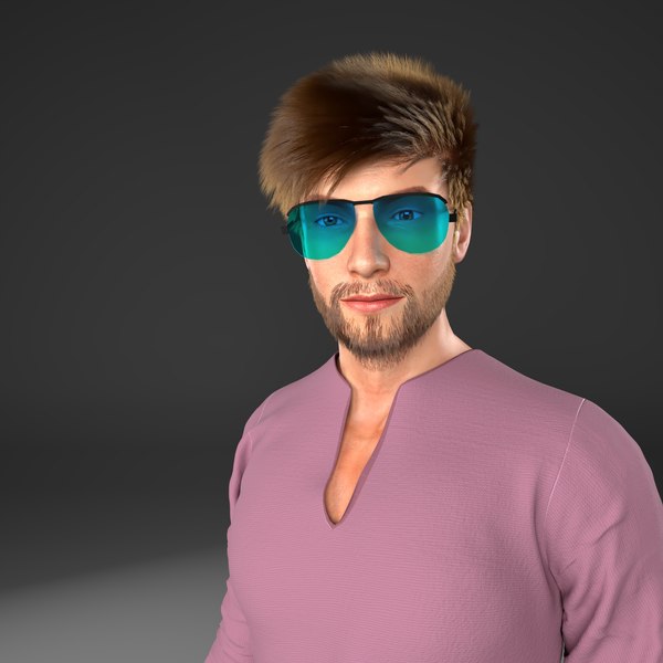 Stylish Man 3D model - TurboSquid 1733637