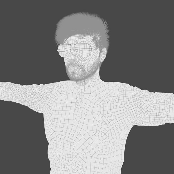Stylish Man 3D model - TurboSquid 1733637